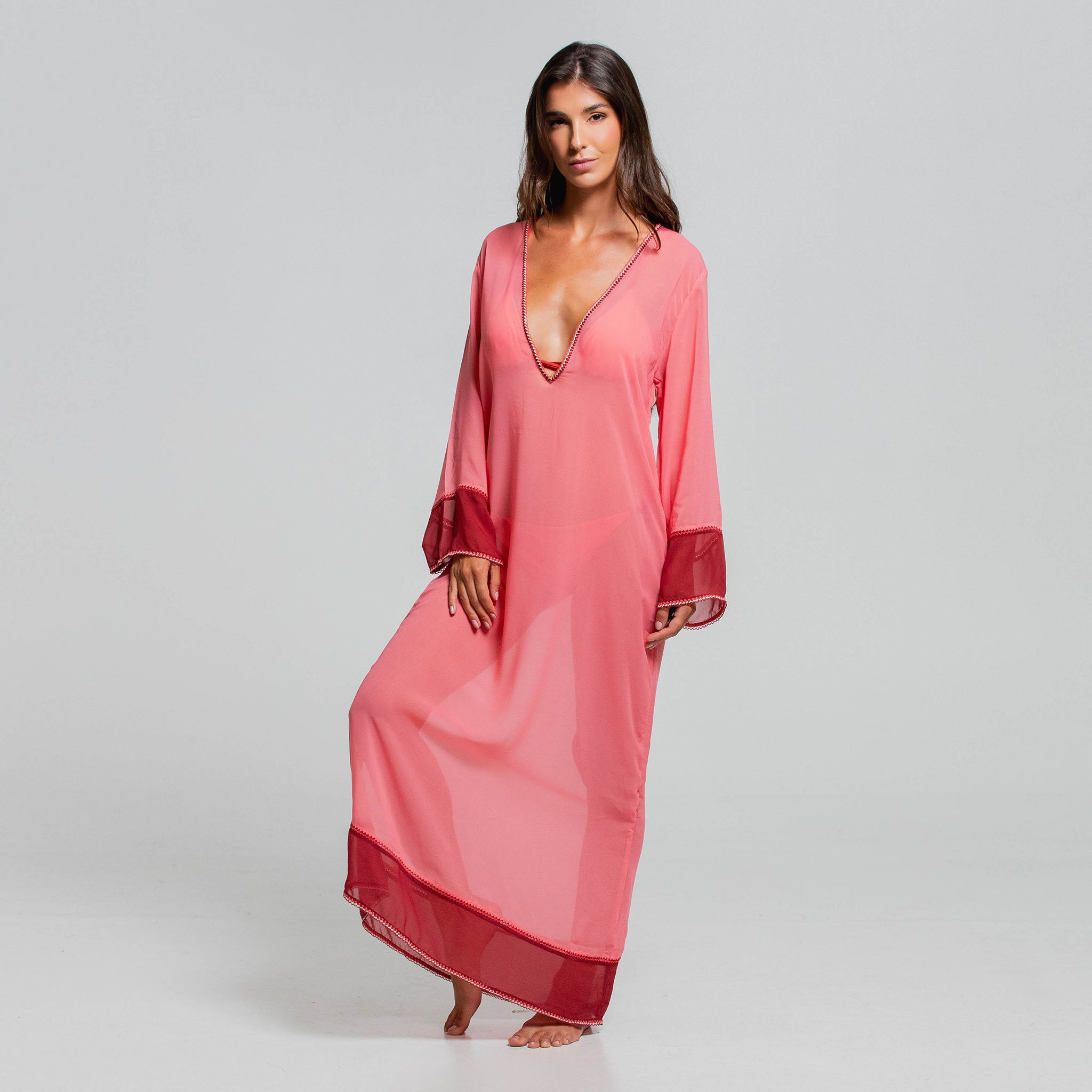 VIBRANT SOUL LONG CAFTAN– Cosita Linda