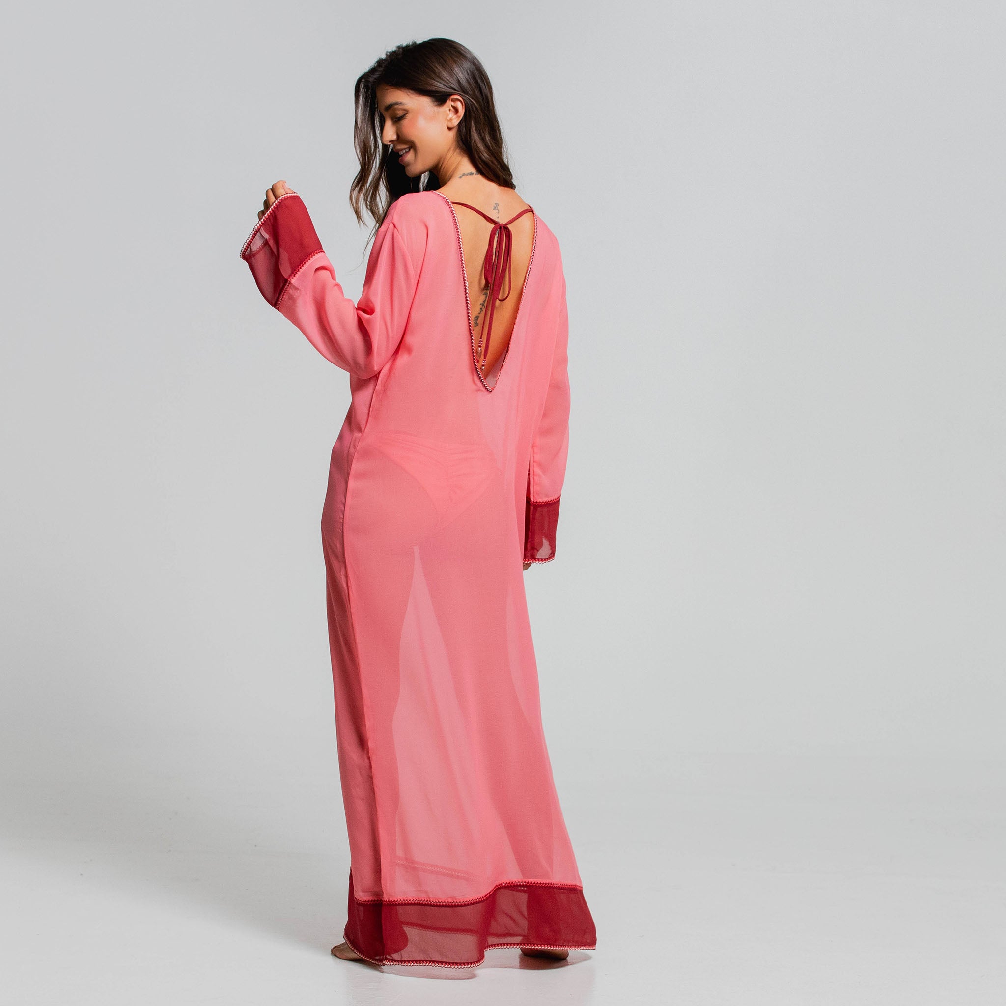 VIBRANT SOUL LONG CAFTAN– Cosita Linda